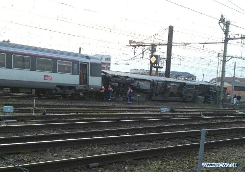 At least six killed in French train derailment - Global Times