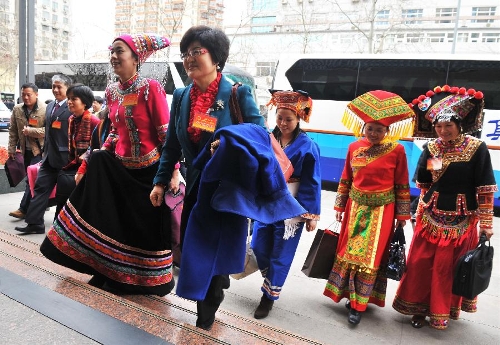 Deputies to 12th NPC arrive in Beijing - Global Times