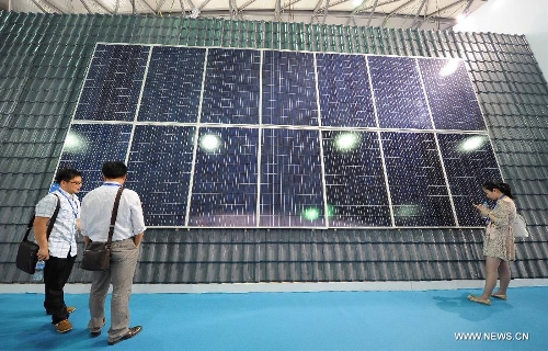2013 int'l photovoltaic exhibition held in Shanghai - Global Times