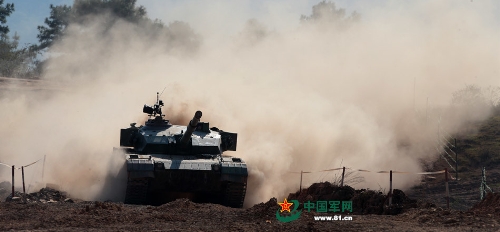 PLA holds tank trainings - Global Times