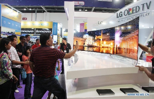 LG presents world's first OLED TV - Global Times
