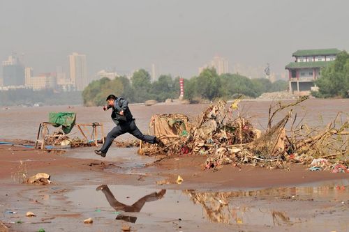 Flood alarm ends on upstream region of Yellow River - Global Times