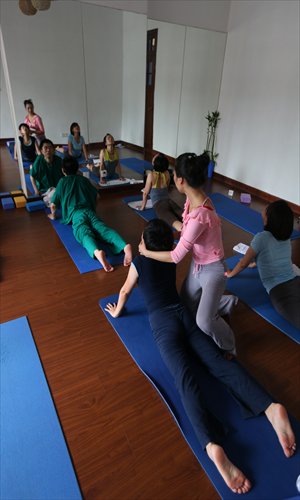 Yoga – with a twist - Global Times