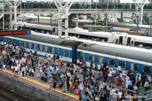 Travel rush witnessed around China - Global Times