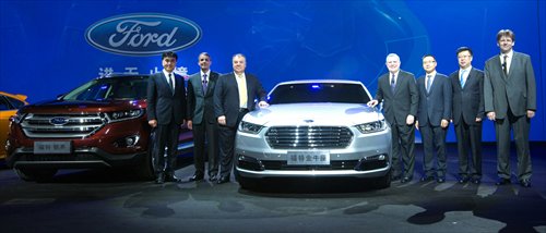 Changan Ford releases 3 new models at Shanghai Auto Show - Global Times