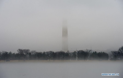 Heavy fog hits Washington D.C. on Christmas Eve - Global Times