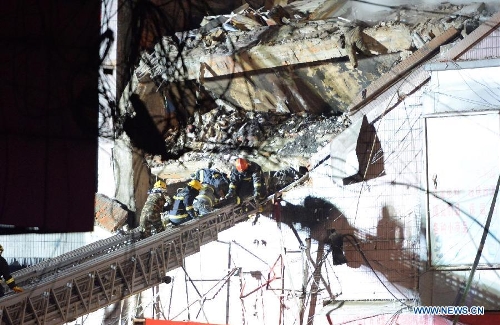 Rescue underway after NE China warehouse collapse - Global Times