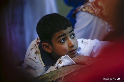 Egyptian Coptic Christians celebrate Coptic Orthodox Christmas Eve ...