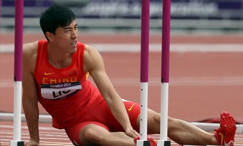 Liu Xiang speaks out over injury row - Global Times