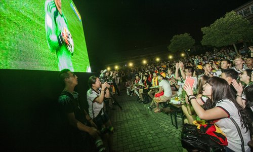 Photos: German embassy in Beijing celebrates World Cup victory - Global ...