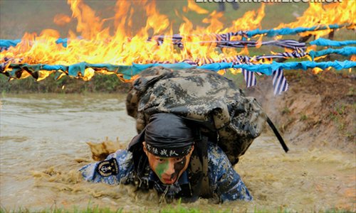 PLA marines in training - Global Times