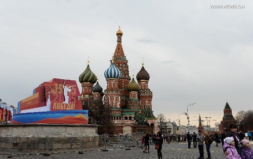 Victory Day approaches, Red Square all set in Moscow - Global Times