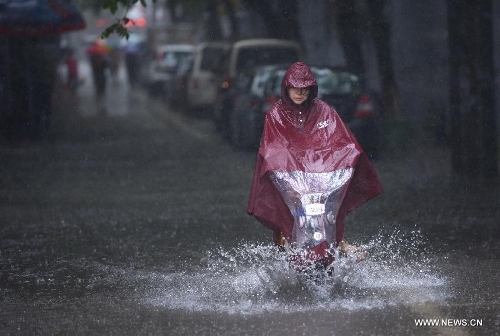 Heavy rainfall hits Nanchang - Global Times