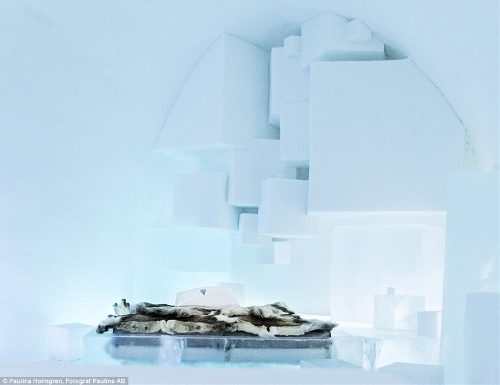 Peeking inside icy hotel in Sweden - Global Times