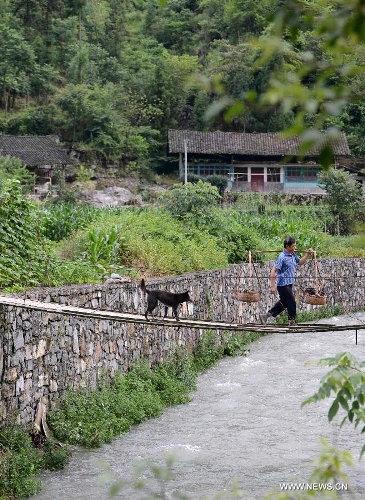 Traditional way of living in C China village - Global Times