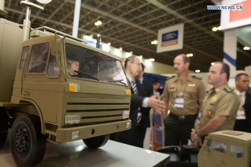 2015 LAAD exhibition held in Brazil - Global Times