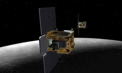 Twin NASA probes plunge into lunar mountain on purpose - Global Times