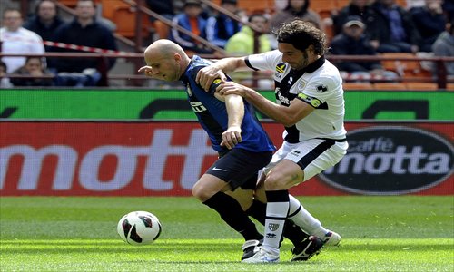 Rocchi saves Inter’s blushes against Parma - Global Times