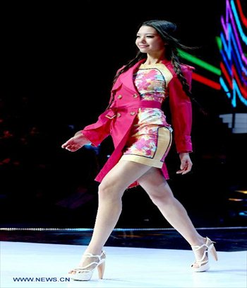 18th China Model Star Contest held in SW China - Global Times