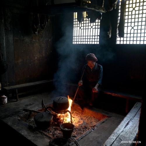 Traditional way of living in C China village - Global Times