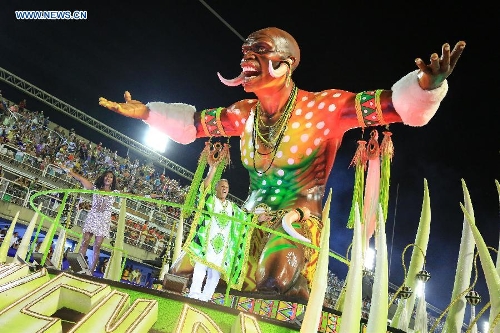 Splendid samba parade in Brazil - Global Times