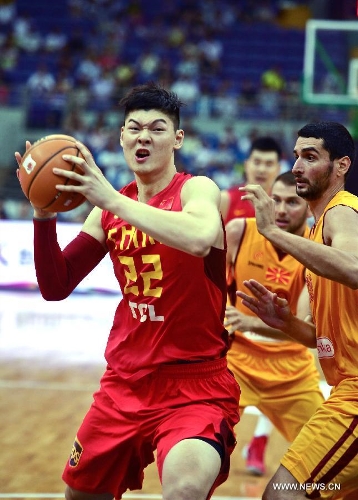 China beats Macedonia at Sino-European Basketball Championship - Global ...