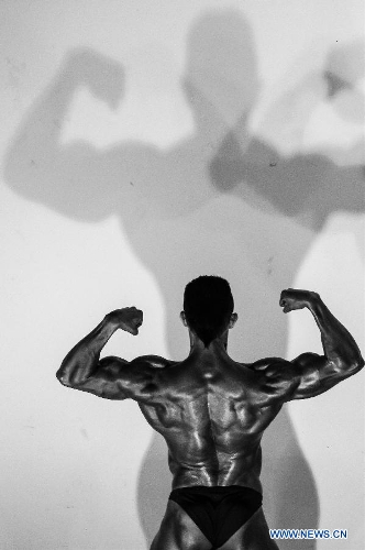 Bodybuilding competition 'Mr. Colombia' held in Bogota - Global Times