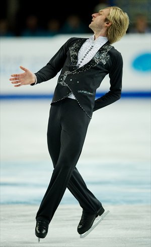 Plushenko clinches 7th European gold - Global Times