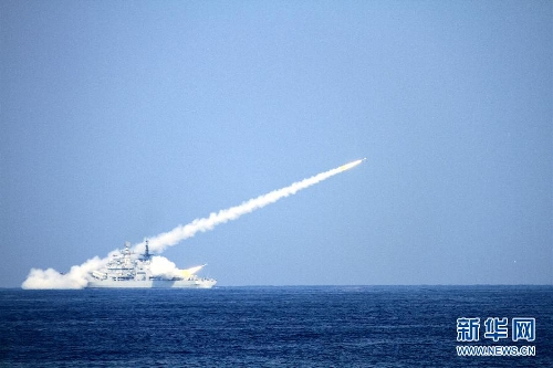 China's North Sea Fleet holds training on missile launch - Global Times