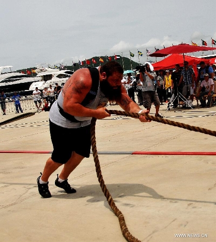 Final of World's Strongest Man competition - Global Times