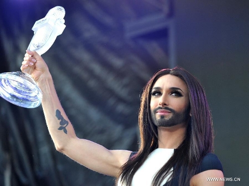 Bearded lady performs in Vienna - Global Times