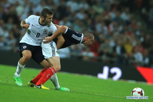 England beat Scotland 3-2 in friendly match - Global Times