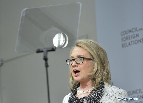 Outgoing US Secretary of State Hillary Clinton delivers final address ...