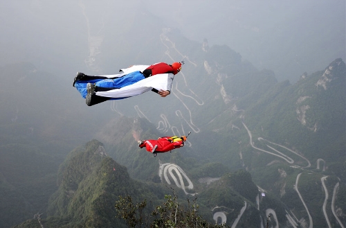 Wingsuit World Flying Contest to Be Held in Zhangjiajie - Global Times