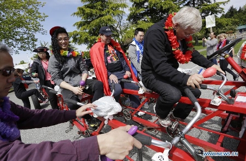 21st annual Big Bike ride held in Canada - Global Times