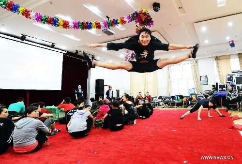 Harbin Disabled Art Group takes dance training - Global Times