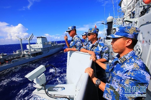 PLA Navy finishes replenishment for the 1st time - Global Times