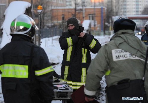 Building fire claims 9 lives in Moscow - Global Times