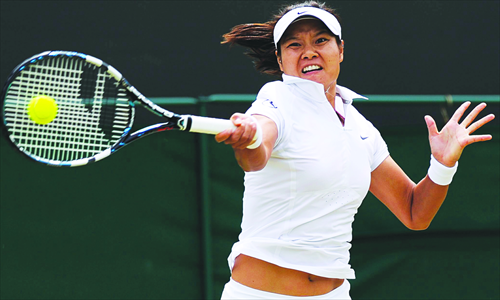 Li races into Wimbledon quarterfinals - Global Times