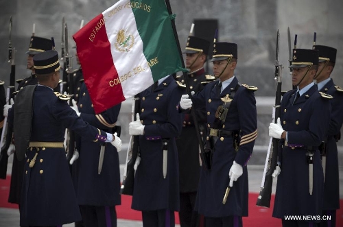 Mexican president attends 167th anniv. of Mexican-American War ceremony ...