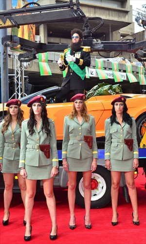 The Dictator Hot Bodyguards