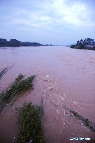 Heavy rain triggers floods and landslides in S China - Global Times