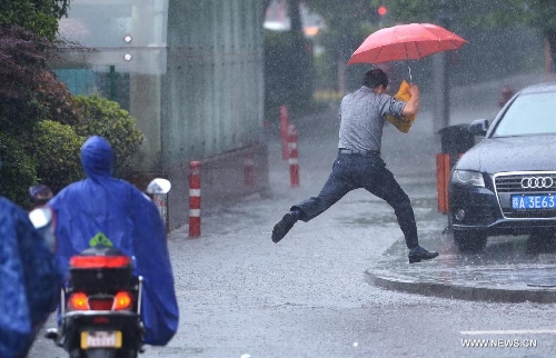 Heavy rainfall hits Nanchang - Global Times