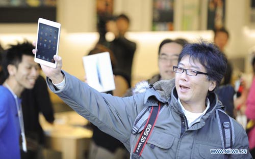 Sales of Apple iPad mini start in Japan - Global Times