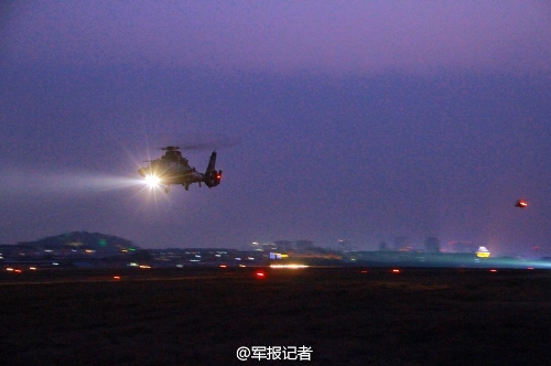PLA stages night flight drill - Global Times