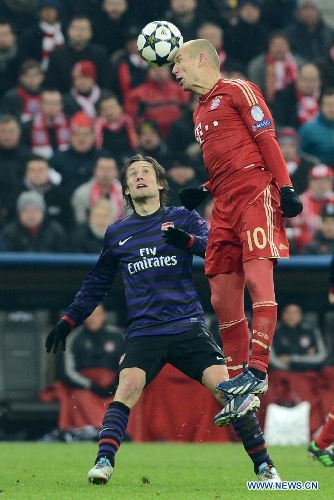 Bayern Munich loses to Arsenal at UEFA Champions League - Global Times