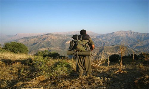 Kurdish rebels begin pullout from Turkey - Global Times