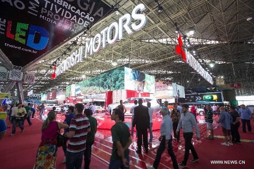 2014 Sao Paulo Int'l Automobile Show kicks off - Global Times