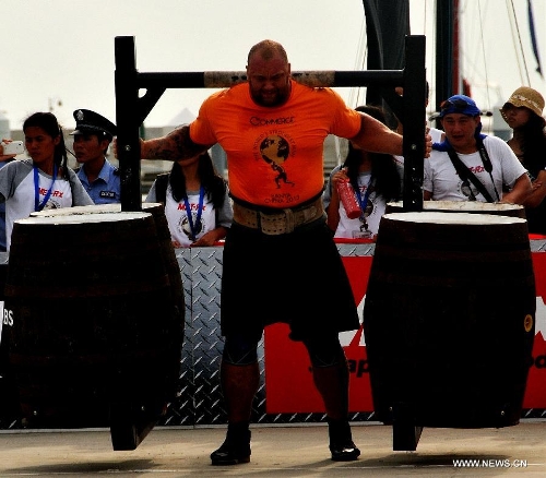 Final of World's Strongest Man competition - Global Times