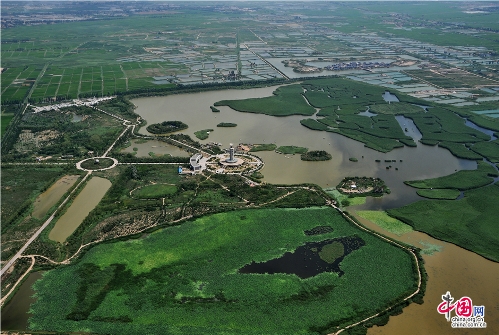 Amazing Mingcui Lake in China's Yinchuan - Global Times